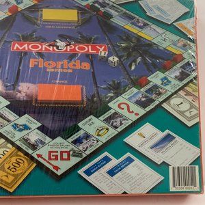 Hasbro | Games | Vintage Monopoly Florida Edition Board Game 998 Hasbro ...